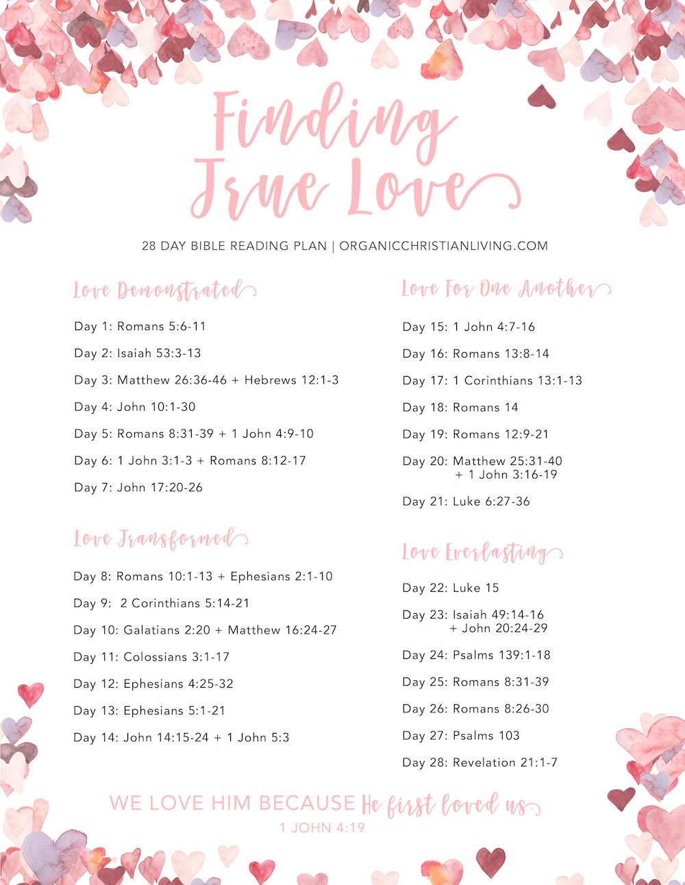 ValentinesDayBibleReadingPlanBibleStudyForWomenOrganicChristianLivingBl ...